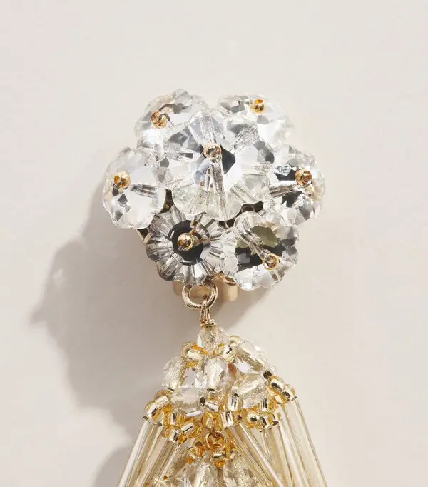 COPPOLA E TOPPO Fringe Sharon Clip-on Earrings