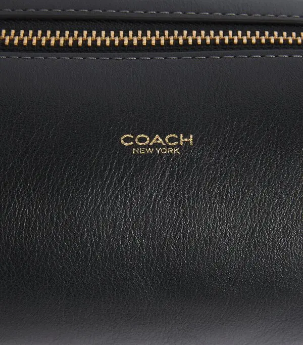 COACH Leather Barrel Shoulder Bag