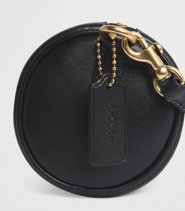 COACH Leather Barrel Shoulder Bag