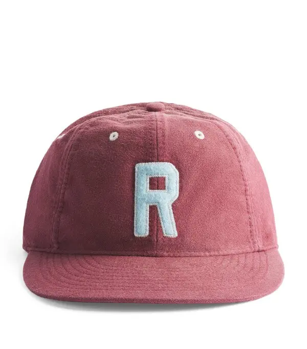 Polo Ralph Lauren Cotton Chamois Varsity Baseball Cap - Red