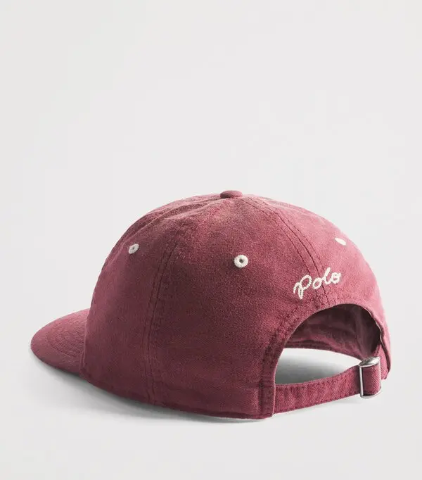 Polo Ralph Lauren Cotton Chamois Varsity Baseball Cap