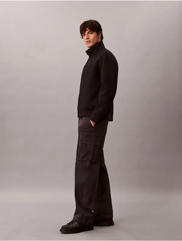 Calvin Klein Cooling Spacer Zip Jacket - Black