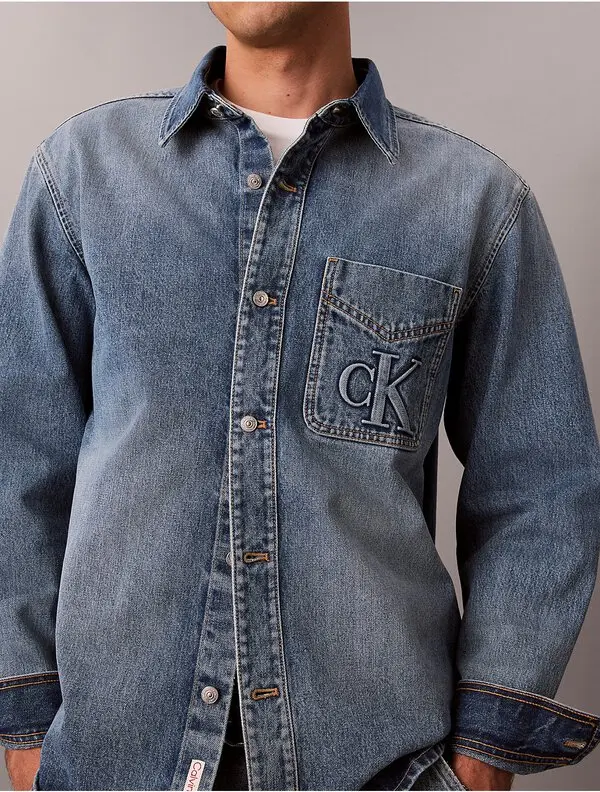Calvin Klein Embossed Logo Overshirt
