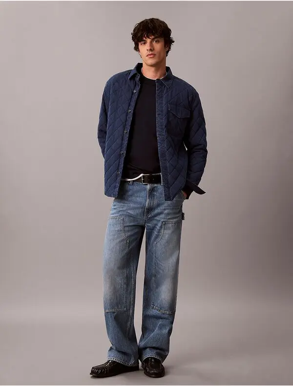 Calvin Klein Quilted Nylon Overshirt