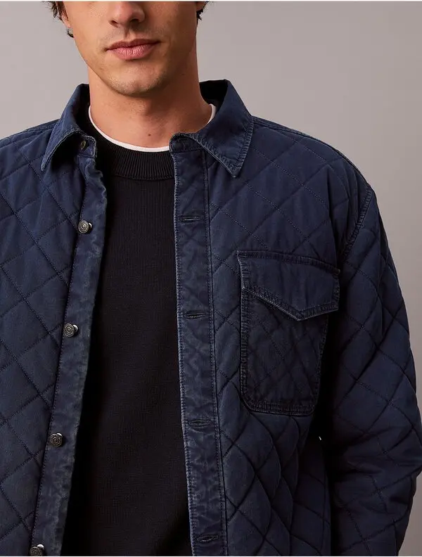 Calvin Klein Quilted Nylon Overshirt