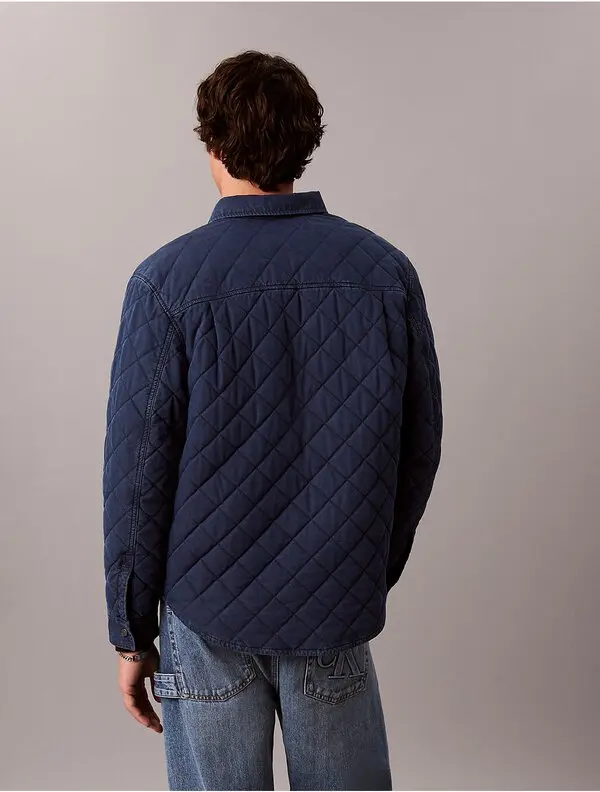 Calvin Klein Quilted Nylon Overshirt