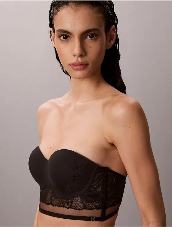 Calvin Klein Geo Lace Push-up Balconette Bra