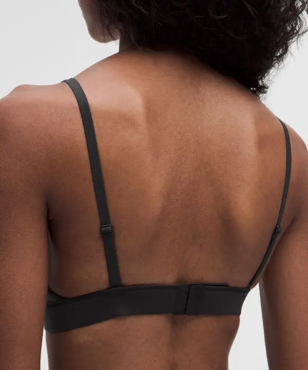Lululemon Wundermost Ultra-soft Nulu Triangle Bralette - Black