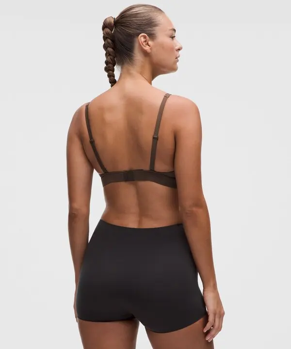 Lululemon Wundermost Ultra-soft Nulu Triangle Bralette - Java