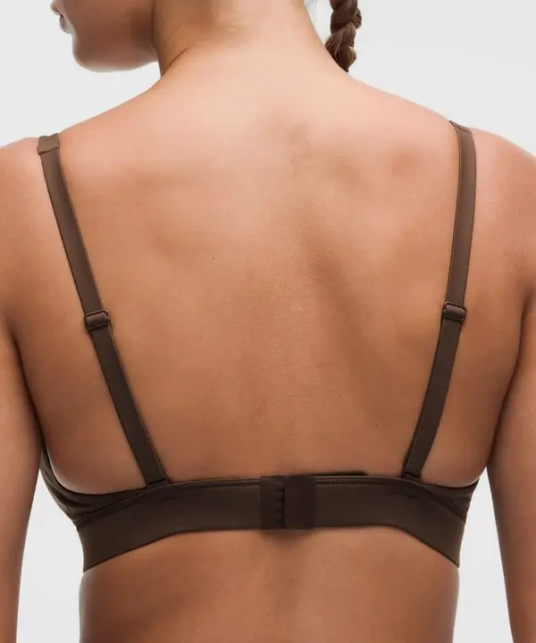 Lululemon Wundermost Ultra-soft Nulu Triangle Bralette - Java