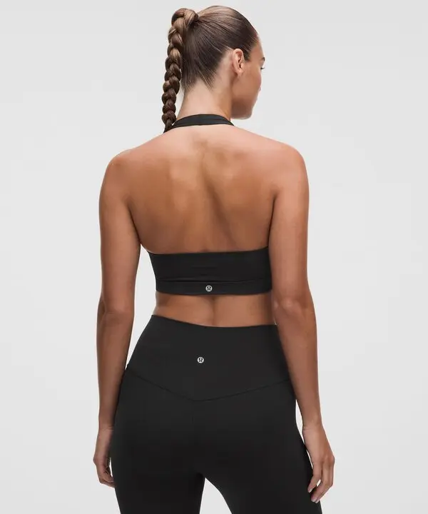 Lululemon Focuser Halter Bra - Black