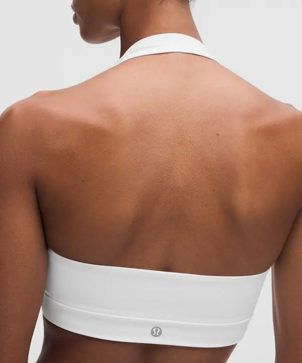 Lululemon Focuser Halter Bra - White