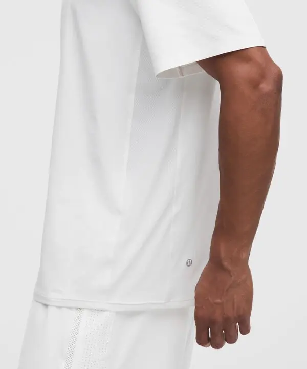 Lululemon Mesh Pique Tennis Polo Shirt - White