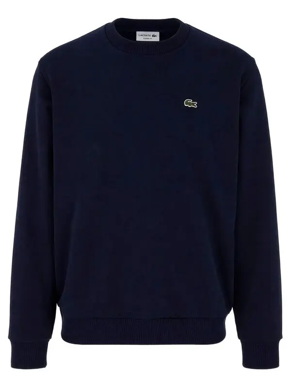 C.P. COMPANY Crew Neck Sweatshirt In Cotton - Blue
