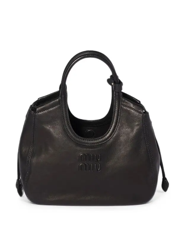 Miu Miu Ivy Nappa Shopping Bag