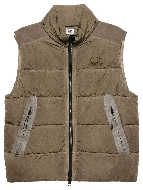 C.P. COMPANY Padded Gilet Eco-chrome R