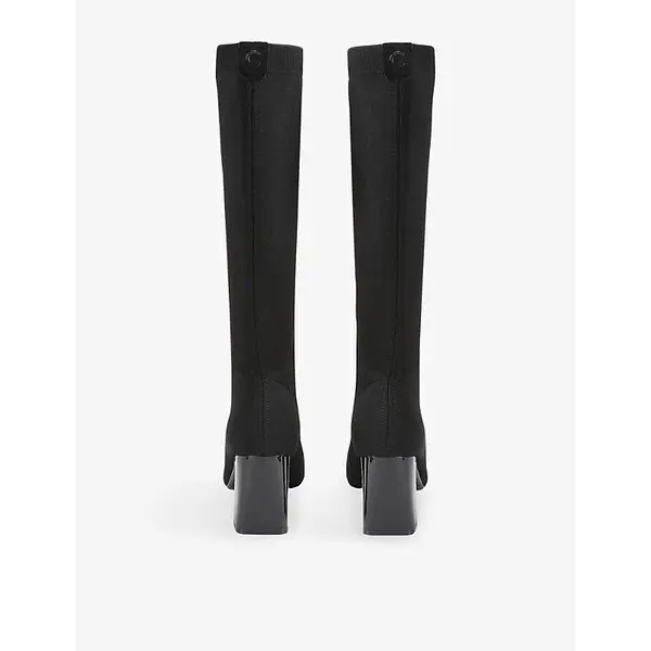 Carvela Rometta Heeled Leather High-leg Boots