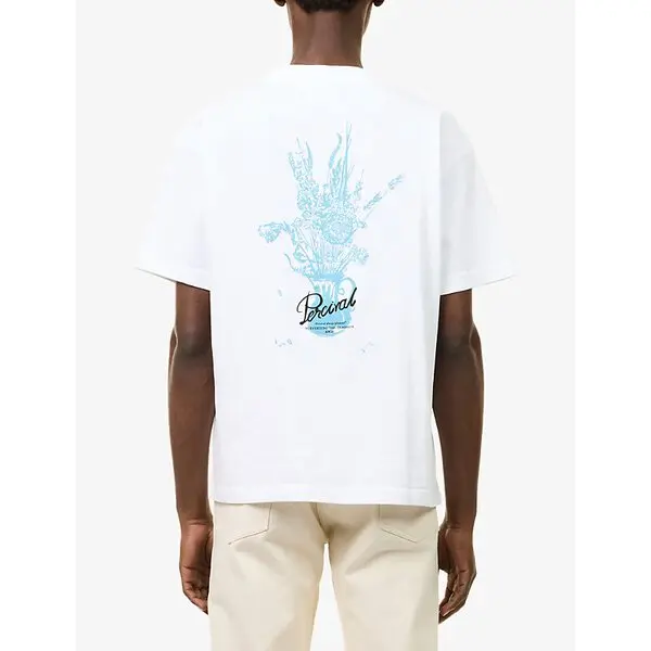 PERCIVAL Dawson Logo Cotton T-shirt