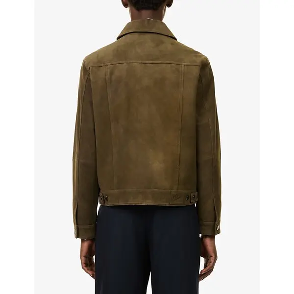 PERCIVAL Western Flap-pocket Leather Jacket