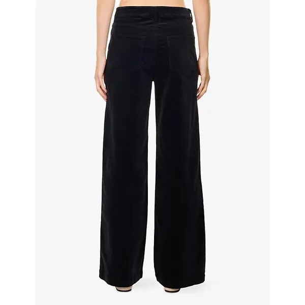 Paige Anessa Corduroy Cotton-stretch Trousers