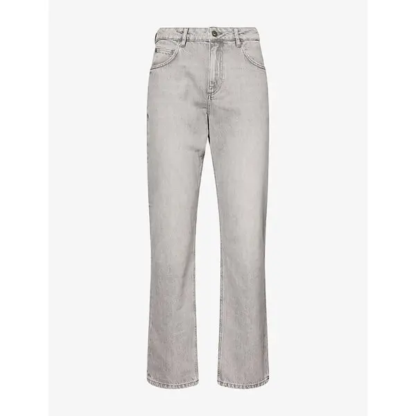 VINGT QUATRE Mid-rise Straight-leg Denim Jeans