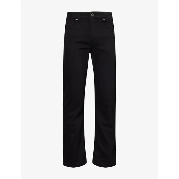 VINGT QUATRE Mid-rise Straight-leg Woven Jeans