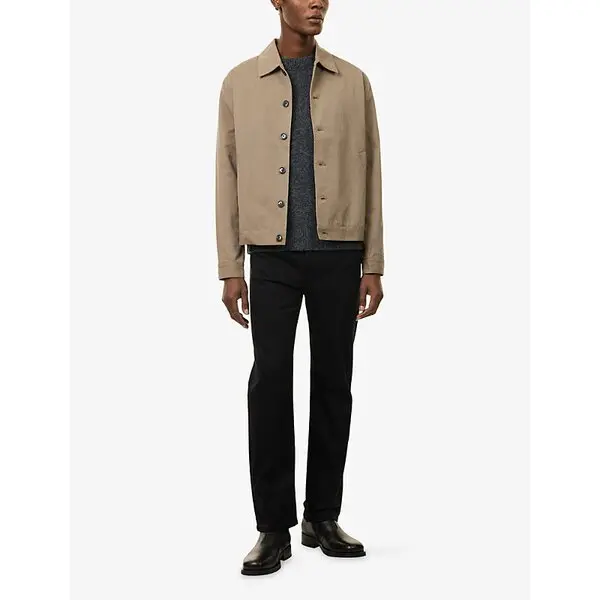 VINGT QUATRE Mid-rise Straight-leg Woven Jeans