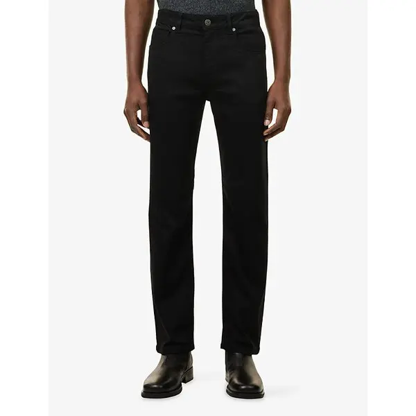 VINGT QUATRE Mid-rise Straight-leg Woven Jeans