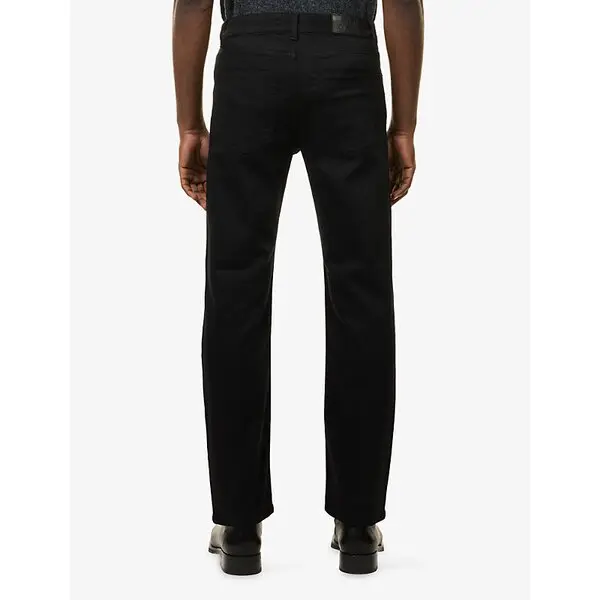 VINGT QUATRE Mid-rise Straight-leg Woven Jeans