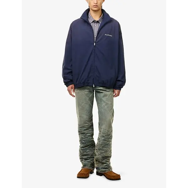 Acne Studios Olando Logo-print Cotton Track Jacket