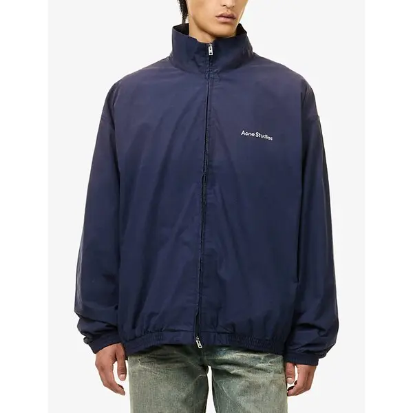 Acne Studios Olando Logo-print Cotton Track Jacket