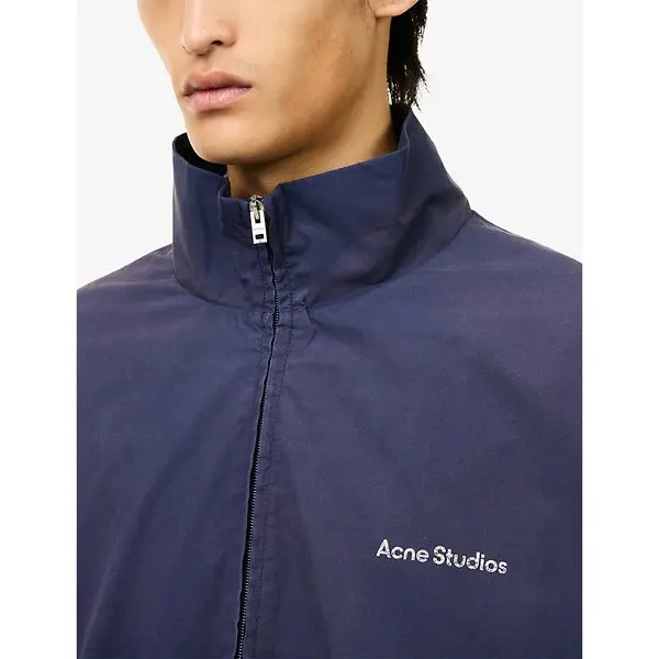 Acne Studios Olando Logo-print Cotton Track Jacket