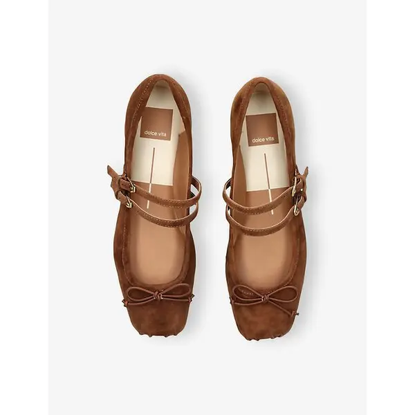 Dolce Vita Gibsen Suede Mary-jane Flats