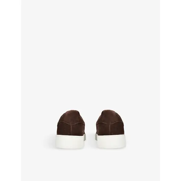 JUDE LLOW Luca Suede Slip-on Trainers