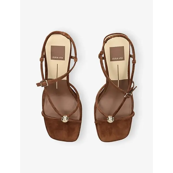 Dolce Vita Mylee Leather Heeled Sandals