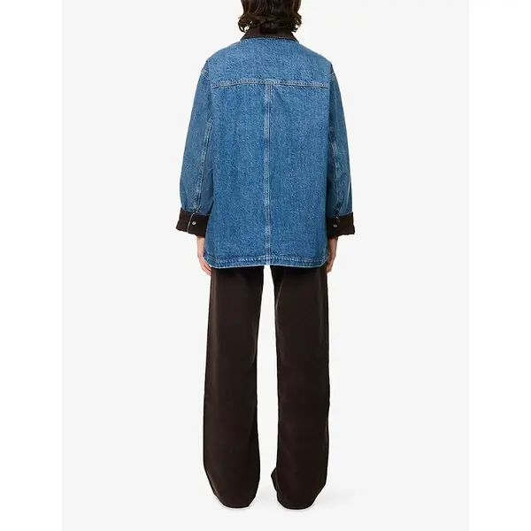 Rag & Bone Cassidy Contrast-collar Denim Jacket