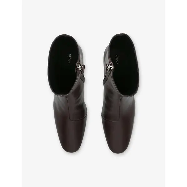 NEOUS Nervia Heeled Leather Ankle Boots
