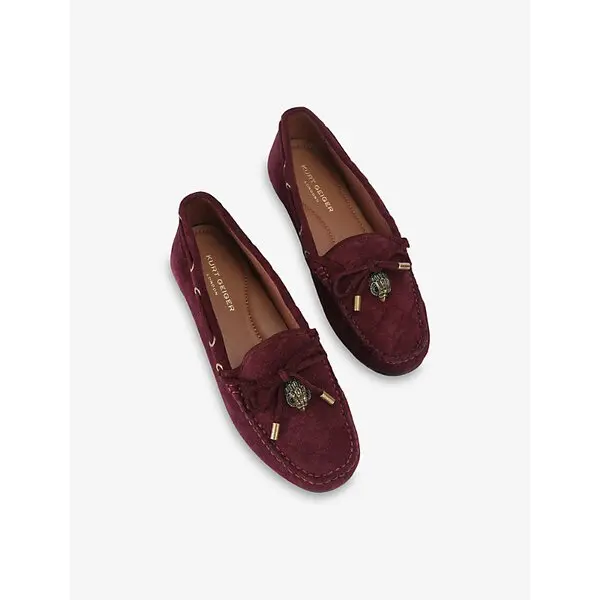 Kurt Geiger Eagle Suede Moccasin Loafers