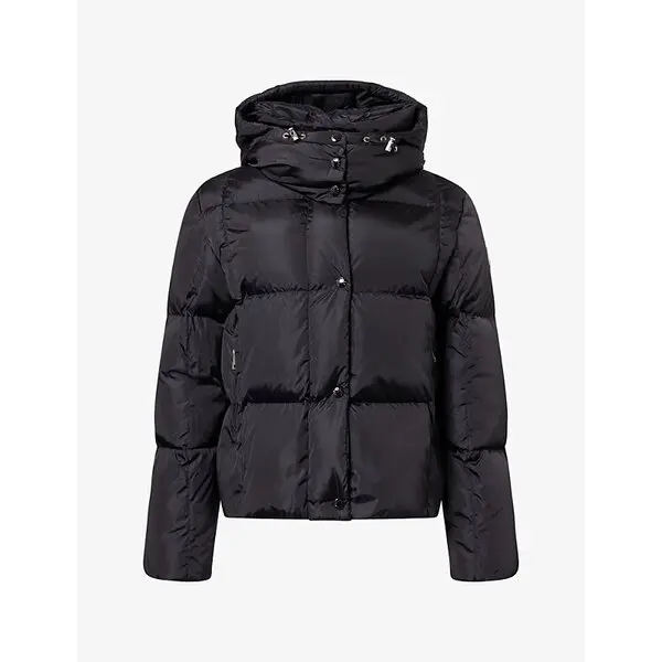 Moncler Castelnew Detachable-hood Shell Jacket - Black