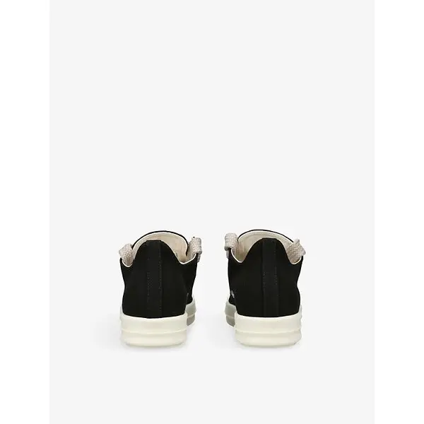 Rick Owens Jumbo-lace Low Canvas Trainers