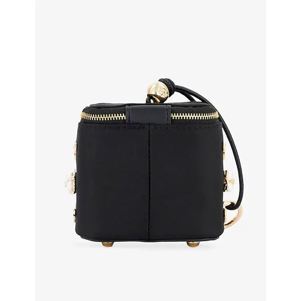 DUNE Surround Embellished Fabric Wristlet Bag