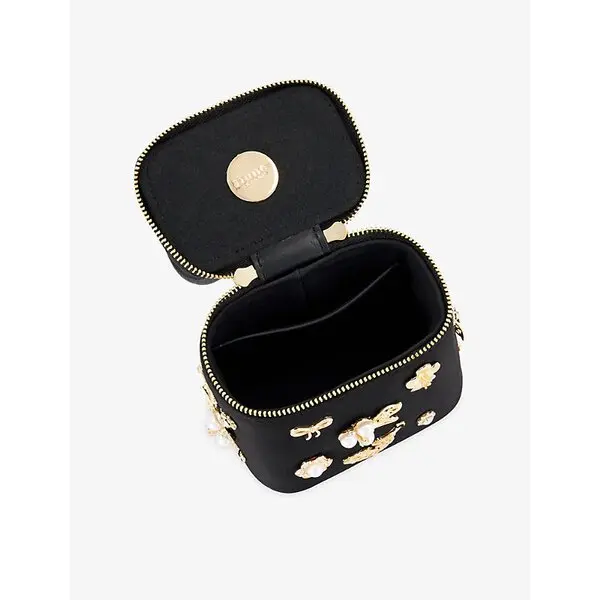 DUNE Surround Embellished Fabric Wristlet Bag
