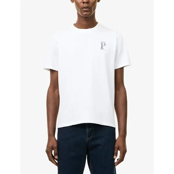 PERCIVAL Cyril Embroidered-logo Cotton T-shirt