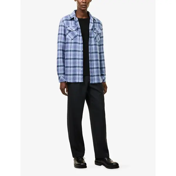 GODS TRUE CASHMERE Uniform Gemstone-embellished Cashmere Shirt