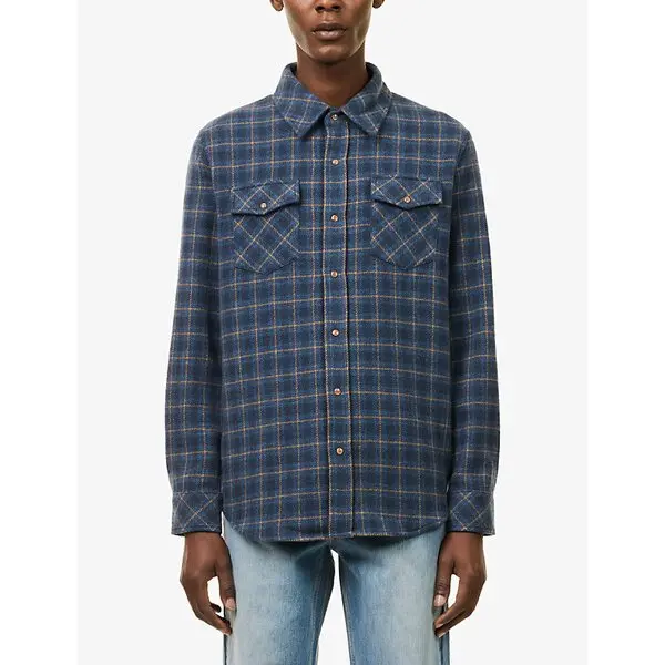 GODS TRUE CASHMERE Explorer Gemstone-embellished Cashmere Shirt