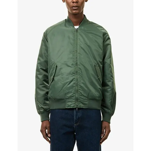 PERCIVAL Bomber Flap-pocket Shell Jacket