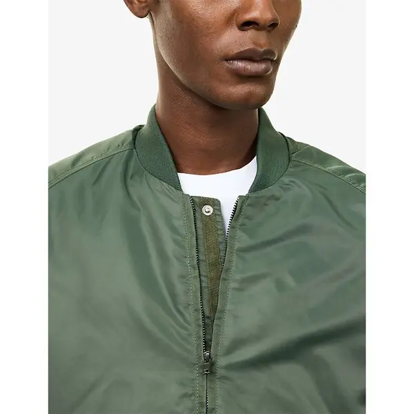 PERCIVAL Bomber Flap-pocket Shell Jacket