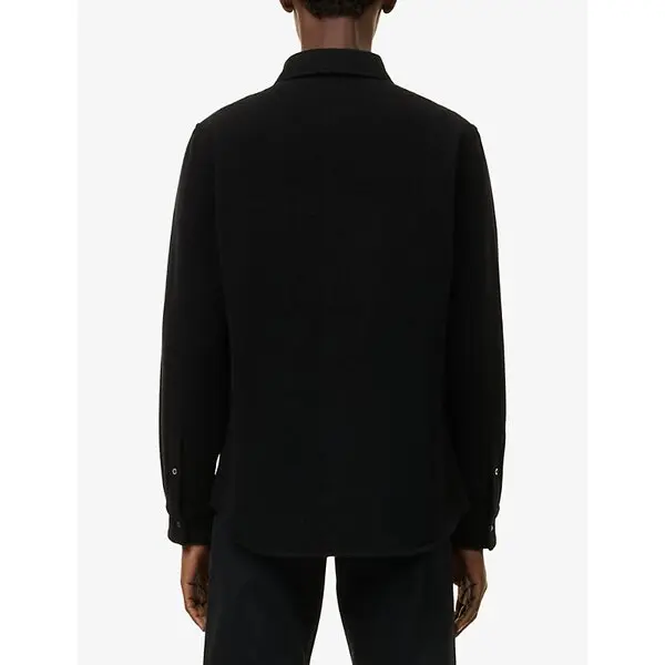 GODS TRUE CASHMERE Gemstone-embellished Cashmere Shirt