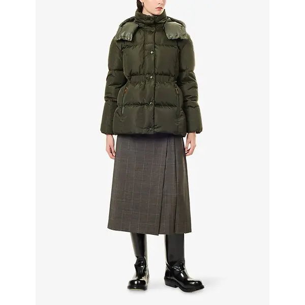 Moncler Agneux Hooded Shell Jacket