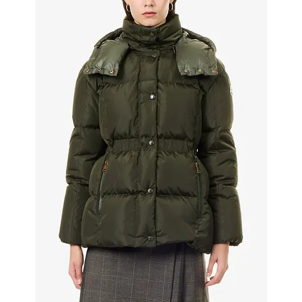 Moncler Agneux Hooded Shell Jacket